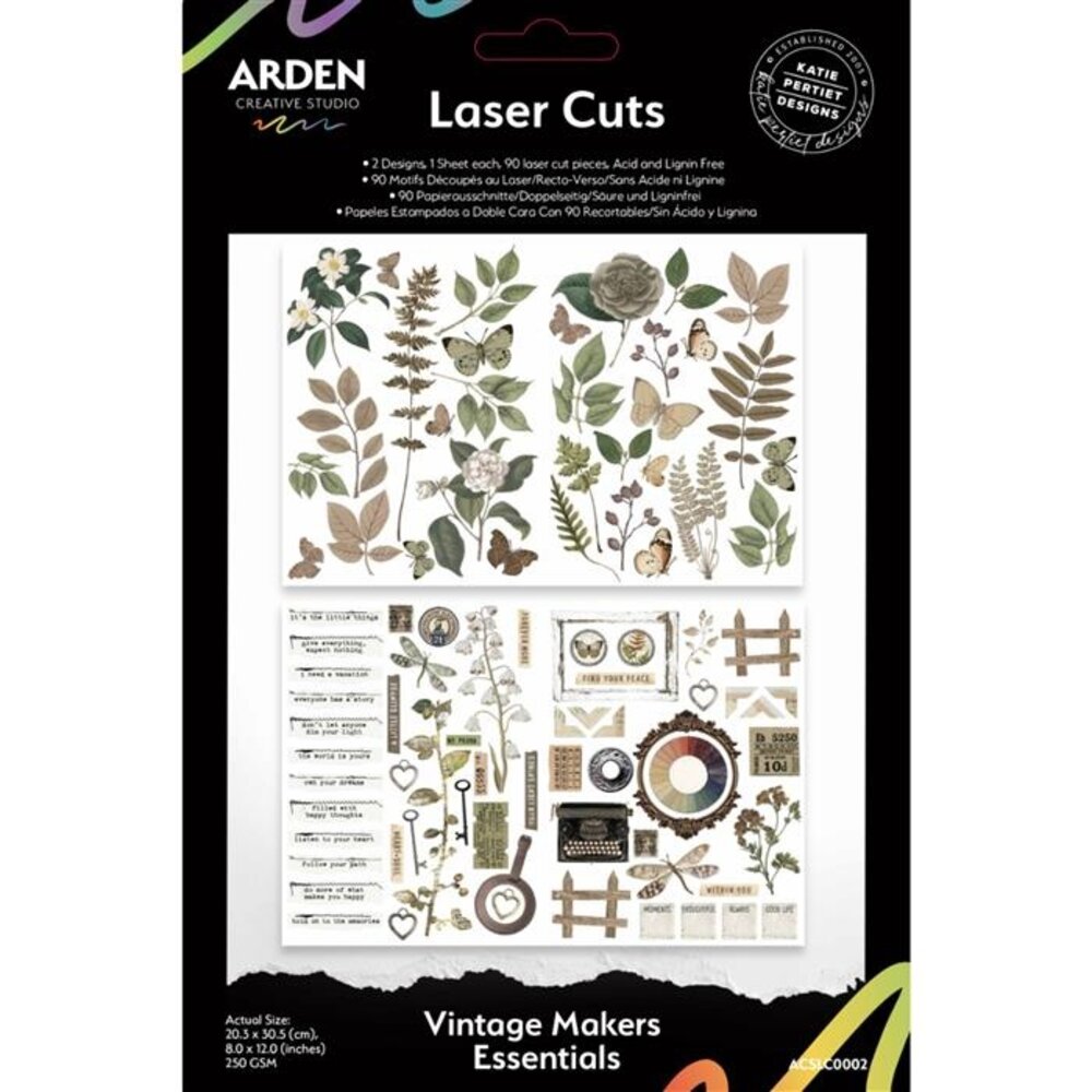 Arden Creative Studio Vintage Makers Laser Cuts