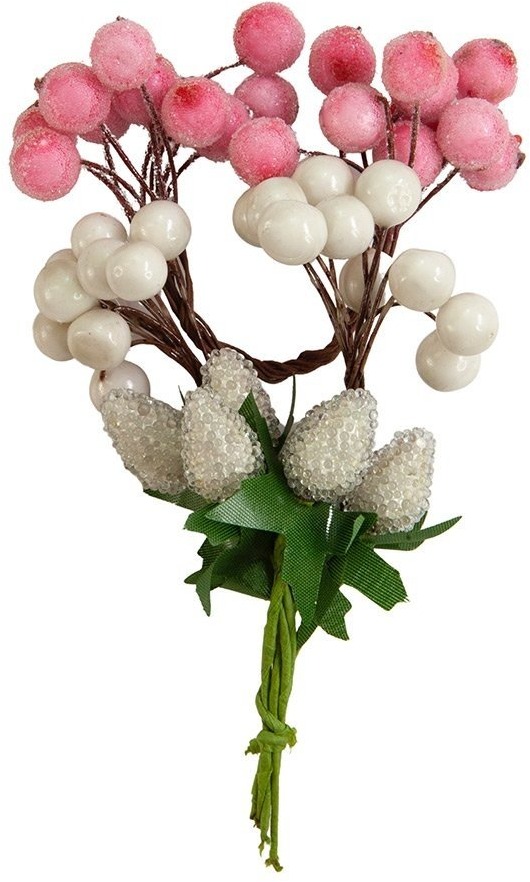 Prima Marketing Frosted Berries - Candy Cane Lane