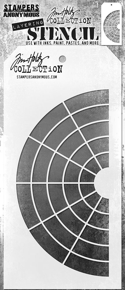 Tim Holtz Layered Stencil - Wheel